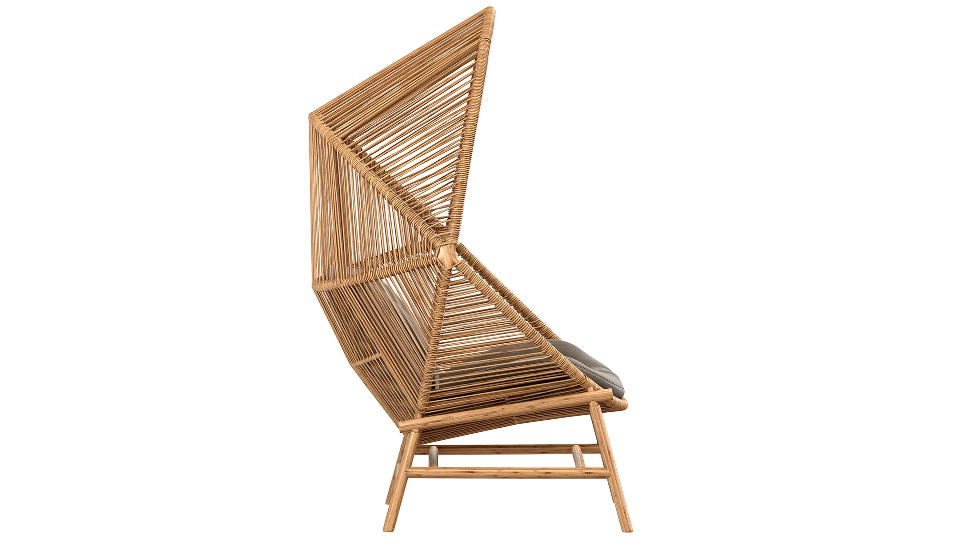Hive Chair Cane Line Rattan Weave Natural 3D Model - TurboSquid 2069764