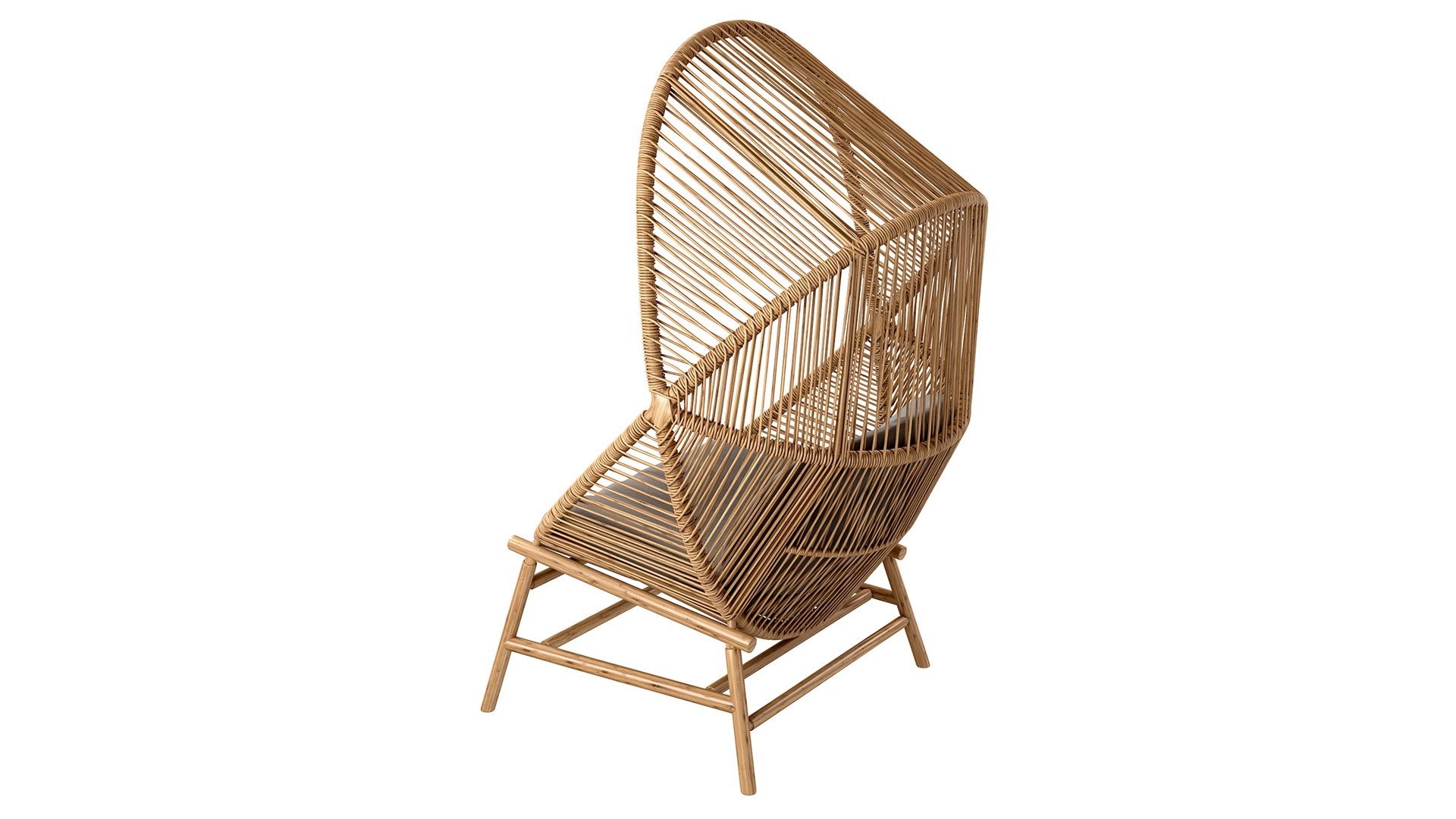 Hive Chair Cane Line Rattan Weave Natural 3D Model - TurboSquid 2069764