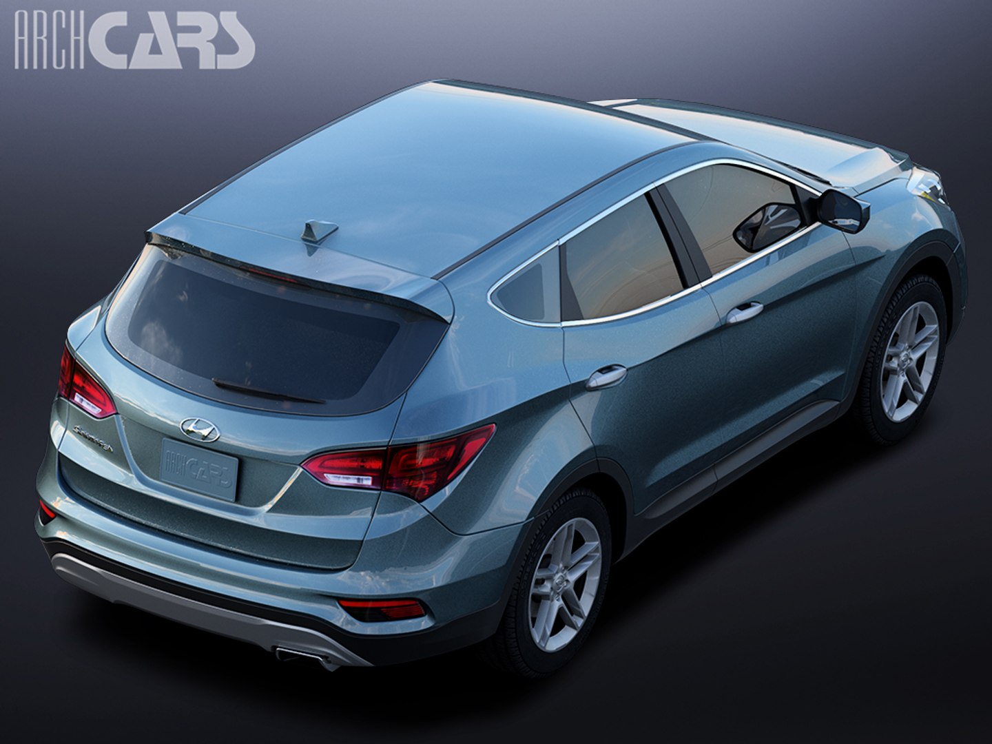 Hyundai Santa Fe Model - TurboSquid 1209837