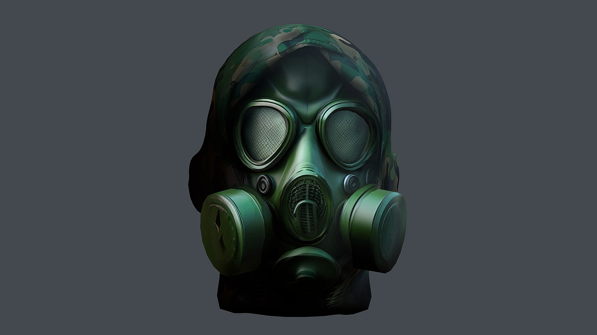 3D Gas Mask Helmet 3d Model Military Combat Soldier Armor Scifi Fantasy ...