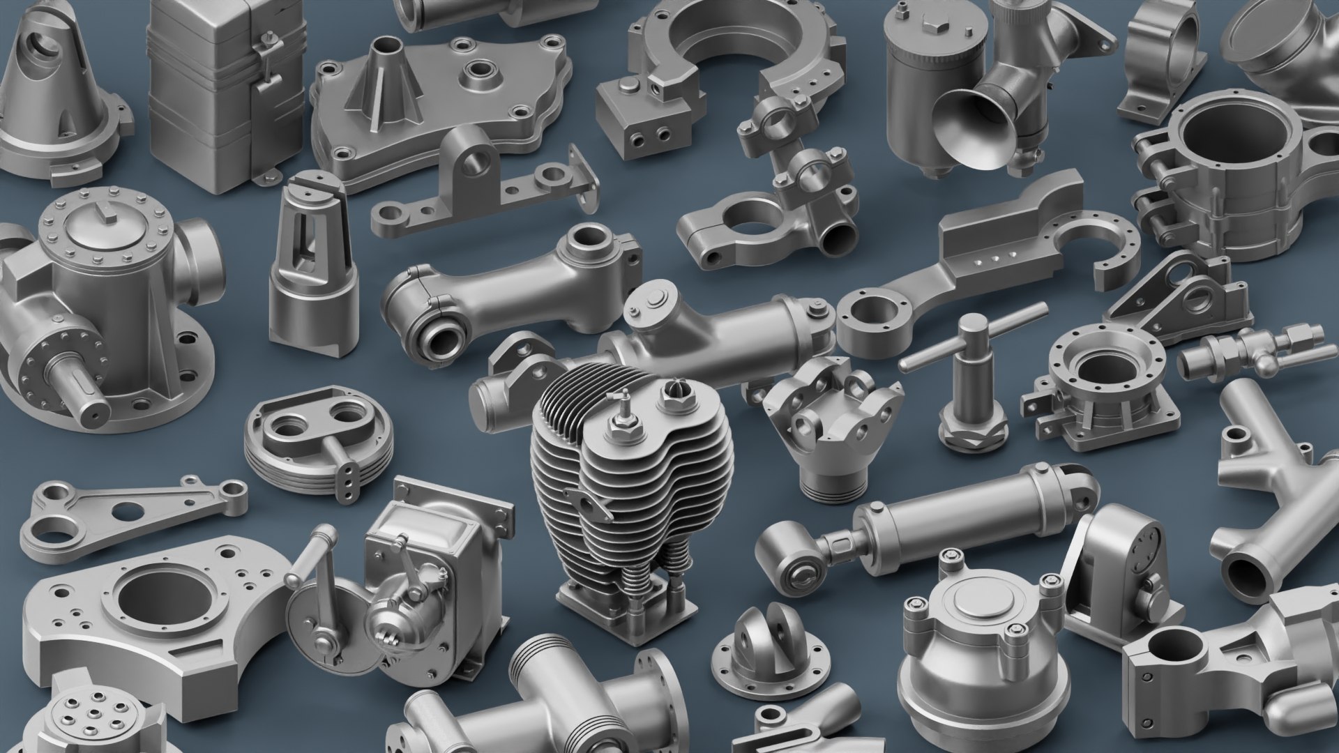 Hard Surface Kitbash 3D Model - TurboSquid 1682639