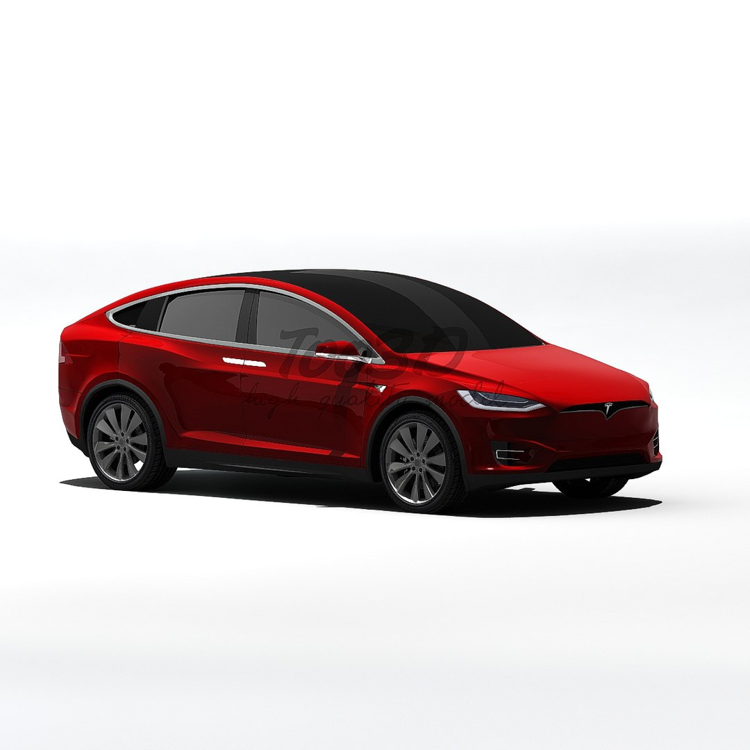 Tesla X C4d