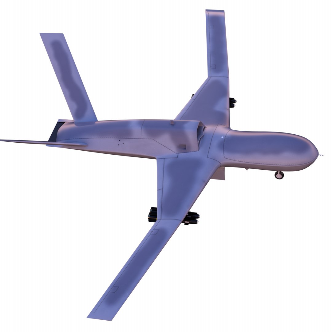 General Atomics Avenger Predator 3d Model