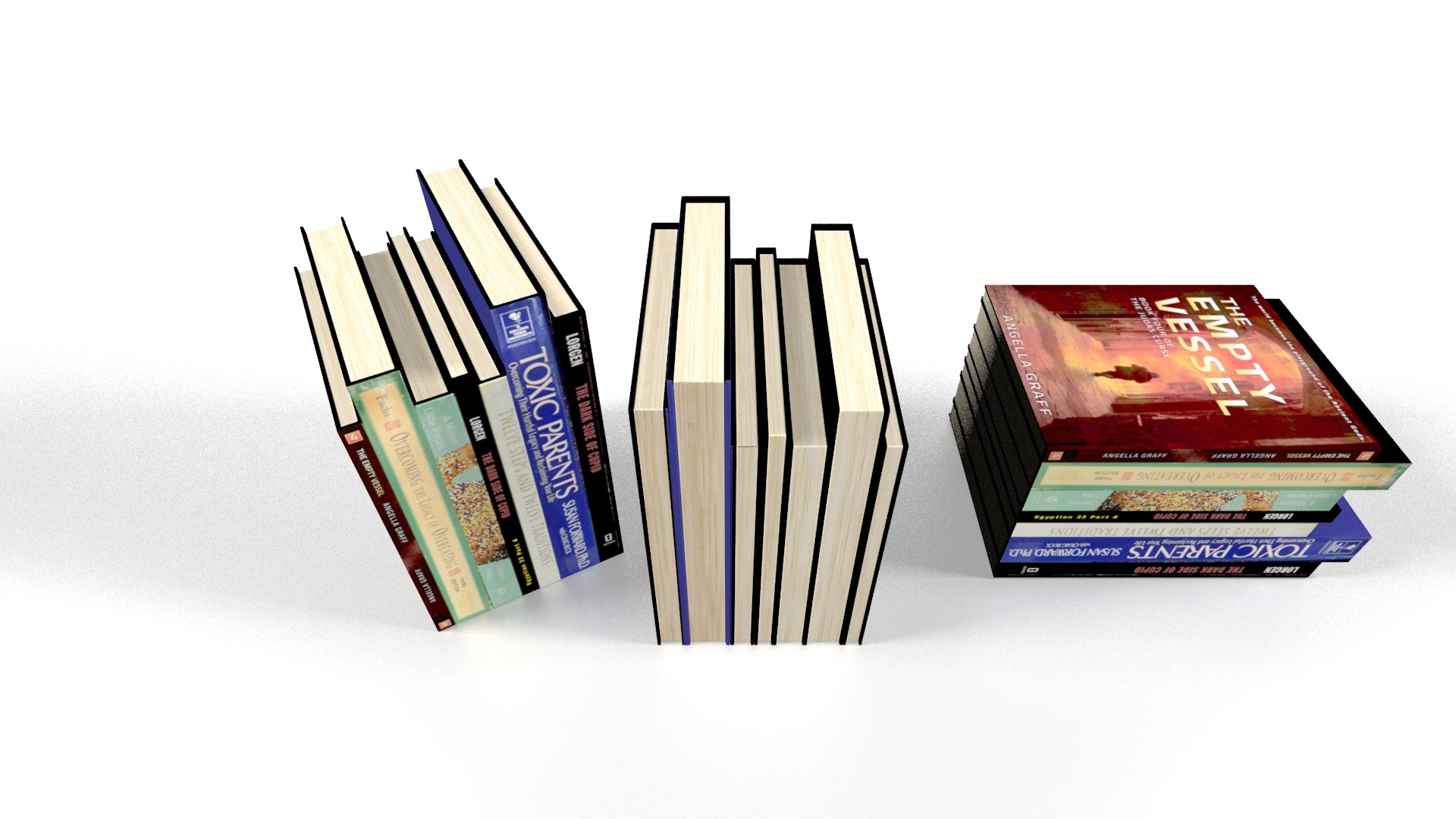 3d model books