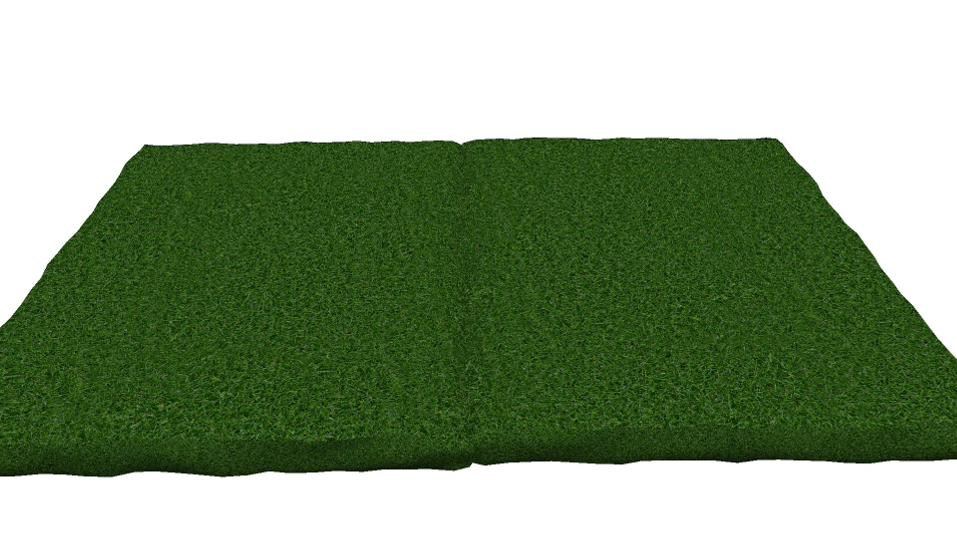 3d Simple Grass Field