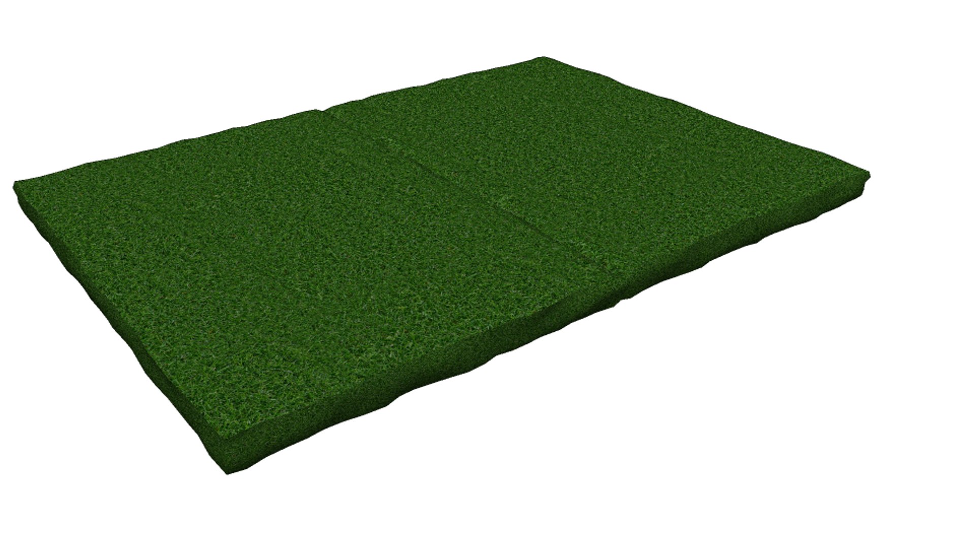 3d Simple Grass Field