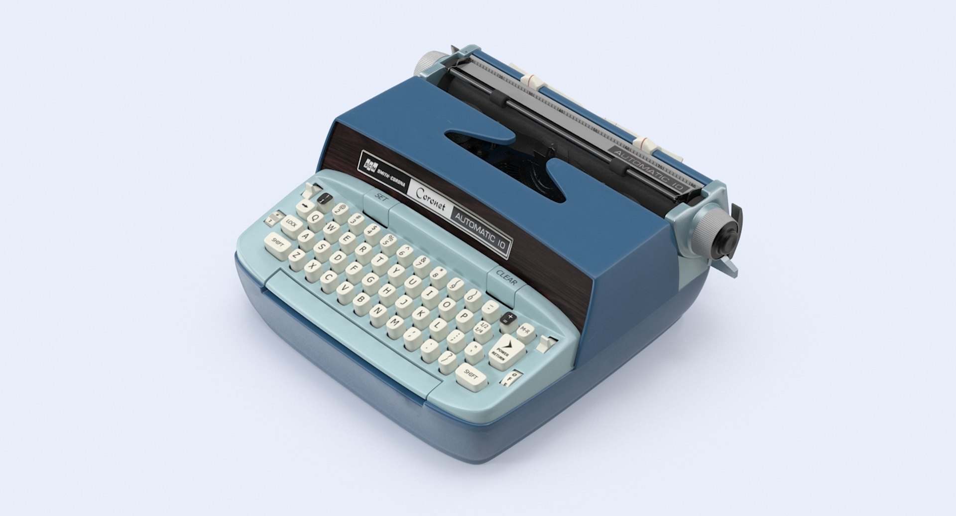 Corona Automatic Typewriter 3d Max