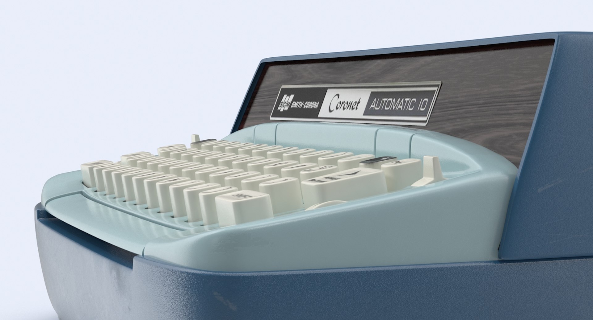 Corona Automatic Typewriter 3d Max