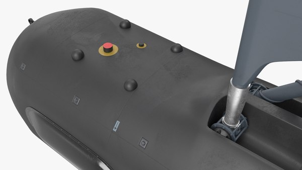 안테나가 장착된 Boeing Orca AUV 3D 모델 - TurboSquid 2270148