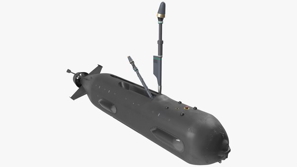 안테나가 장착된 Boeing Orca AUV 3D 모델 - TurboSquid 2270148
