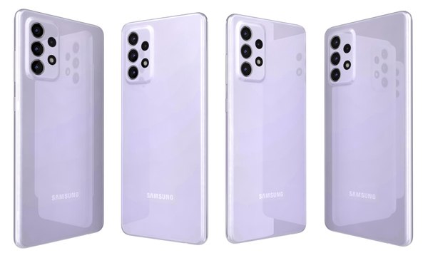 3D samsung galaxy a72 colors - TurboSquid 1713498