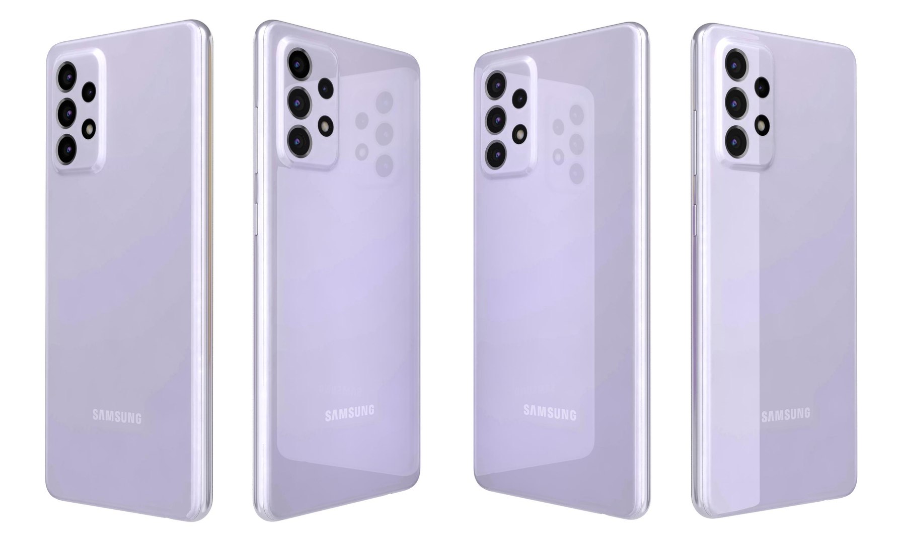 3D samsung galaxy a72 colors - TurboSquid 1713498