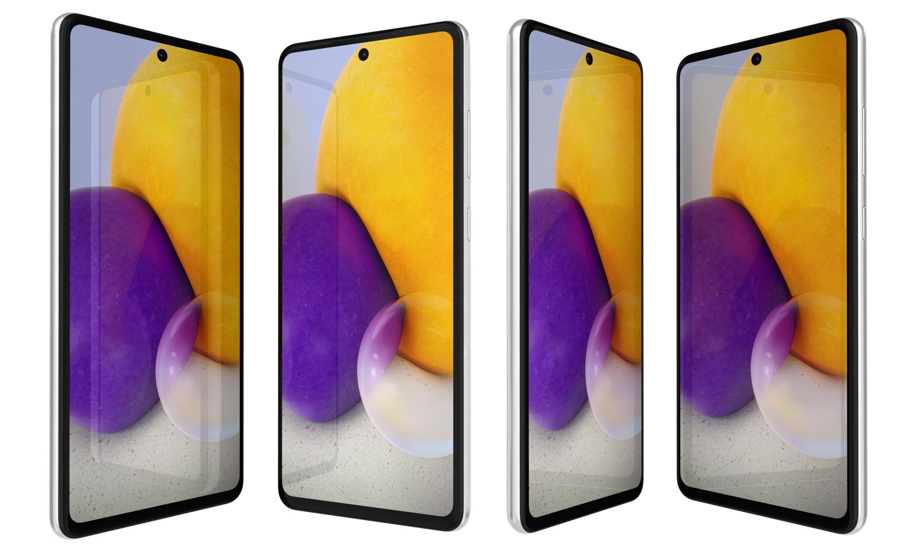 3D samsung galaxy a72 colors - TurboSquid 1713498