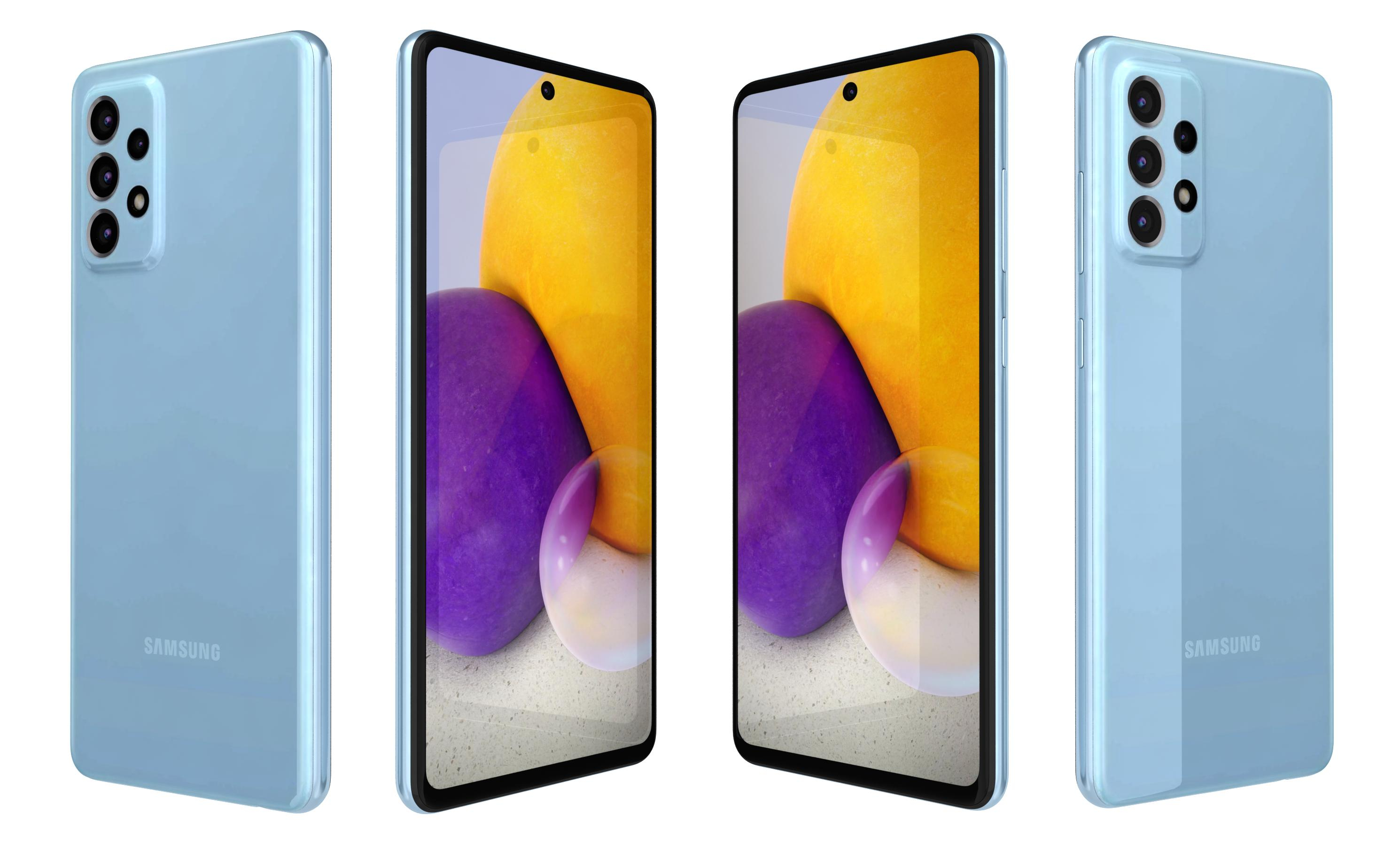 3D samsung galaxy a72 colors - TurboSquid 1713498