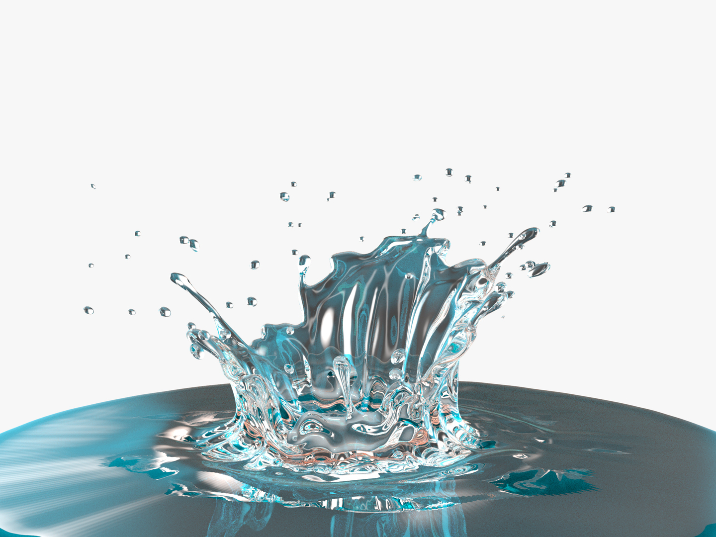 Crown Splash Water 3D Model - TurboSquid 1685708