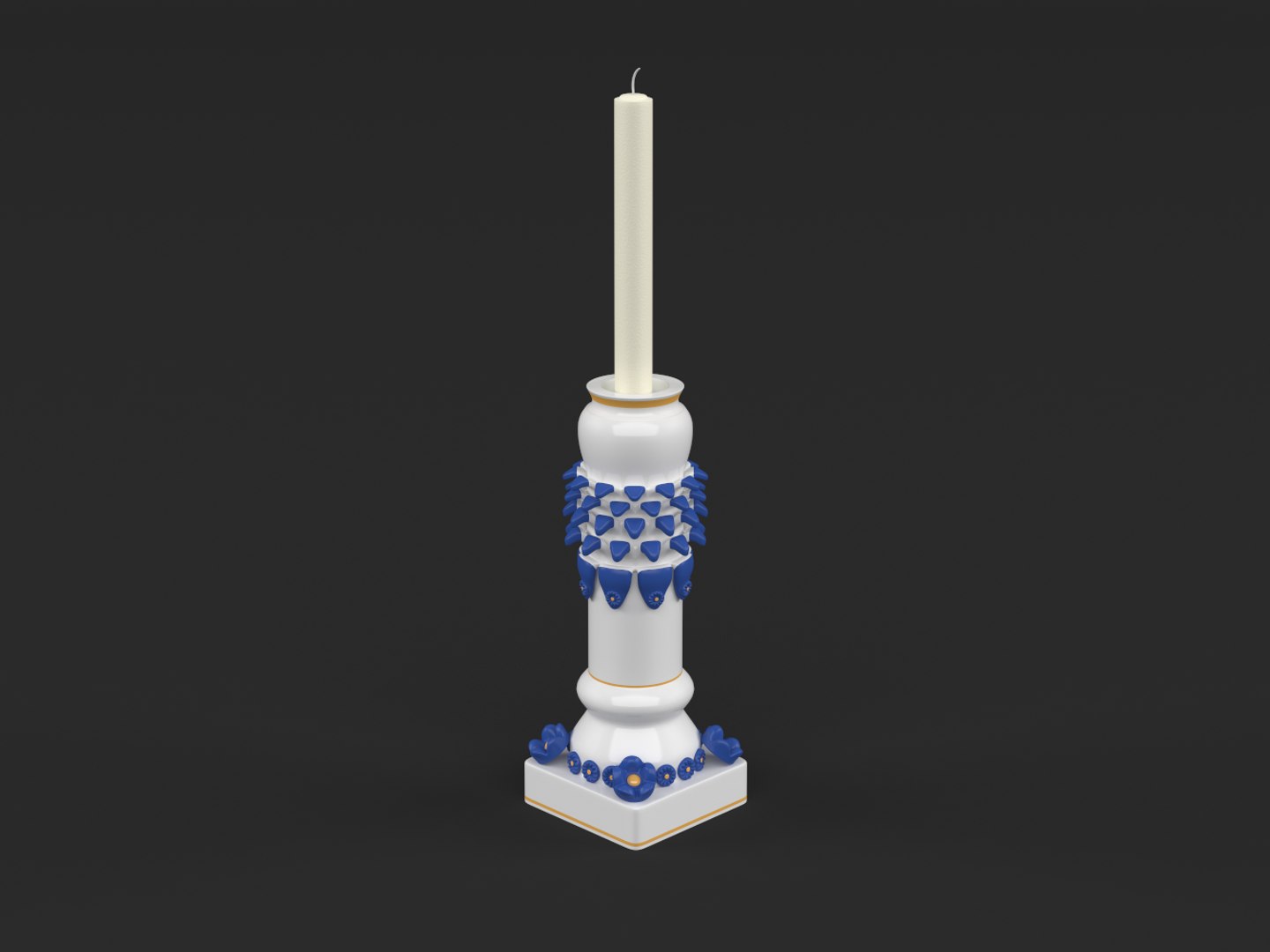 Candlestick Candle Model - TurboSquid 1492181
