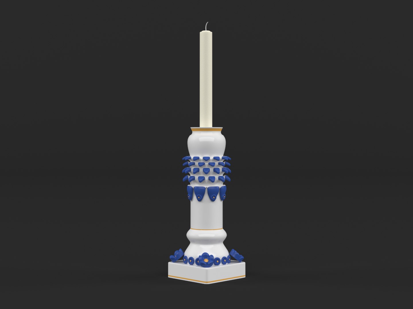 Candlestick Candle Model - TurboSquid 1492181