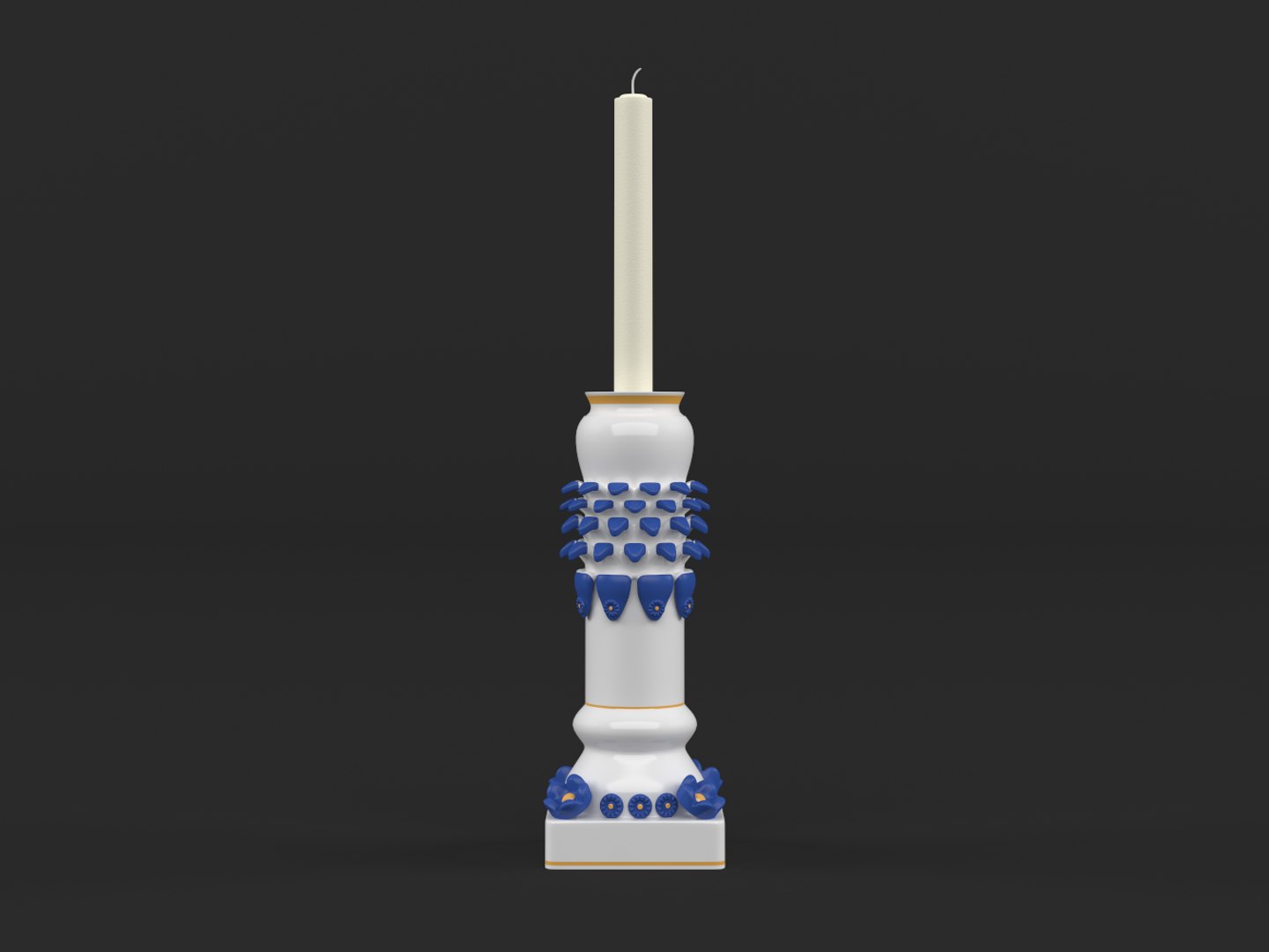 Candlestick Candle Model - TurboSquid 1492181