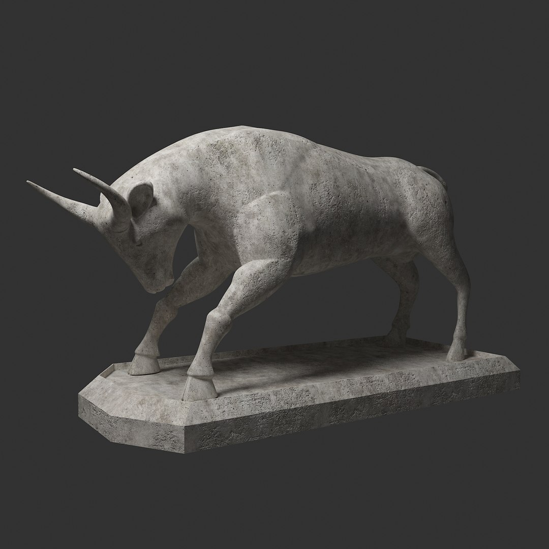 Taurus Zodiac Statue 3D 3D Model - TurboSquid 1908842