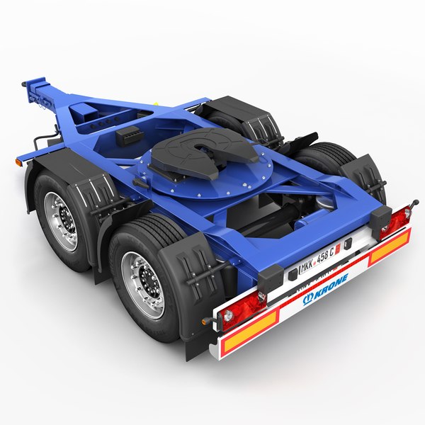 3d trailer arctic hr-51tr loader model