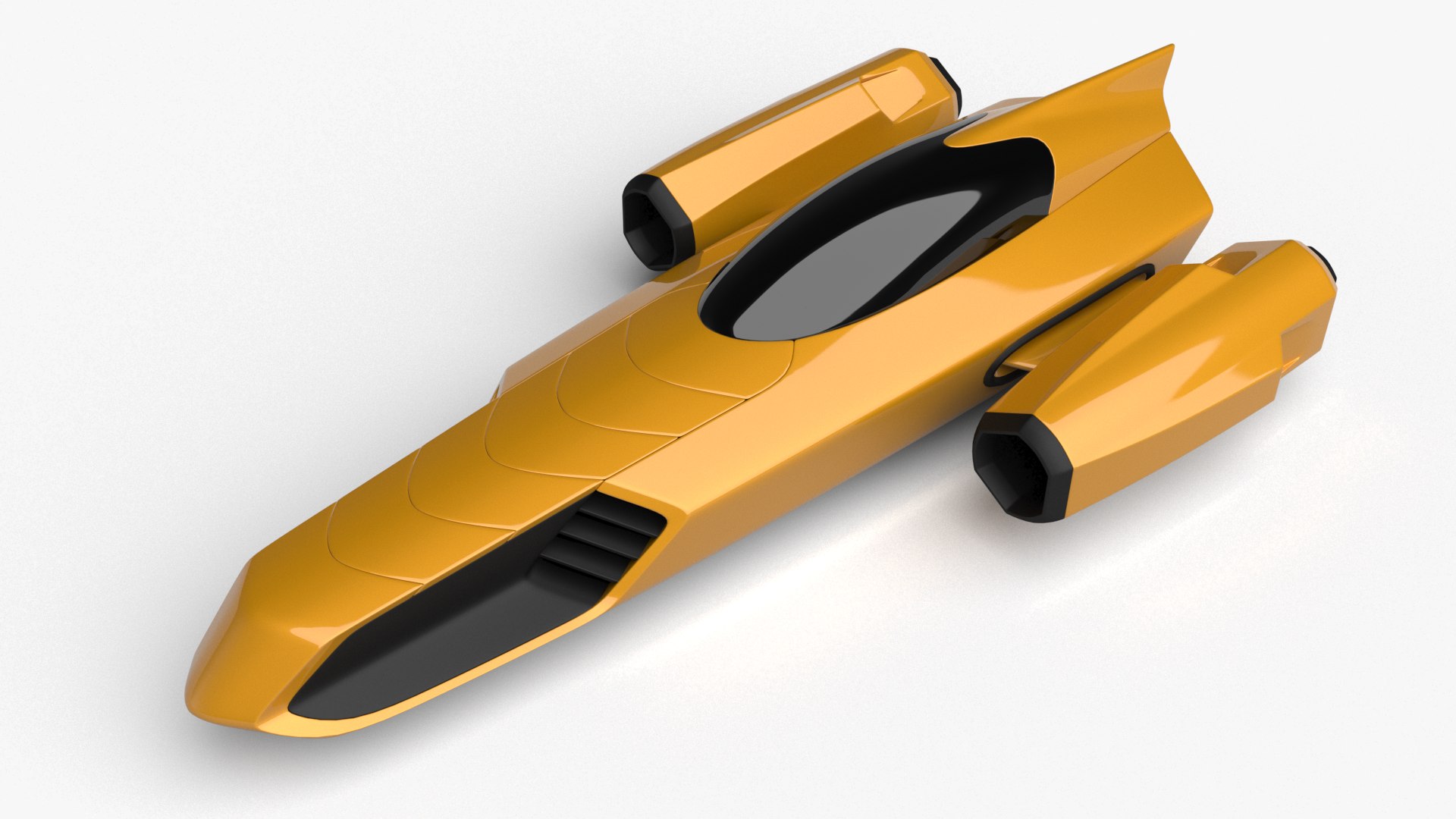 3D Racing Spaceship Polaris - TurboSquid 2039565