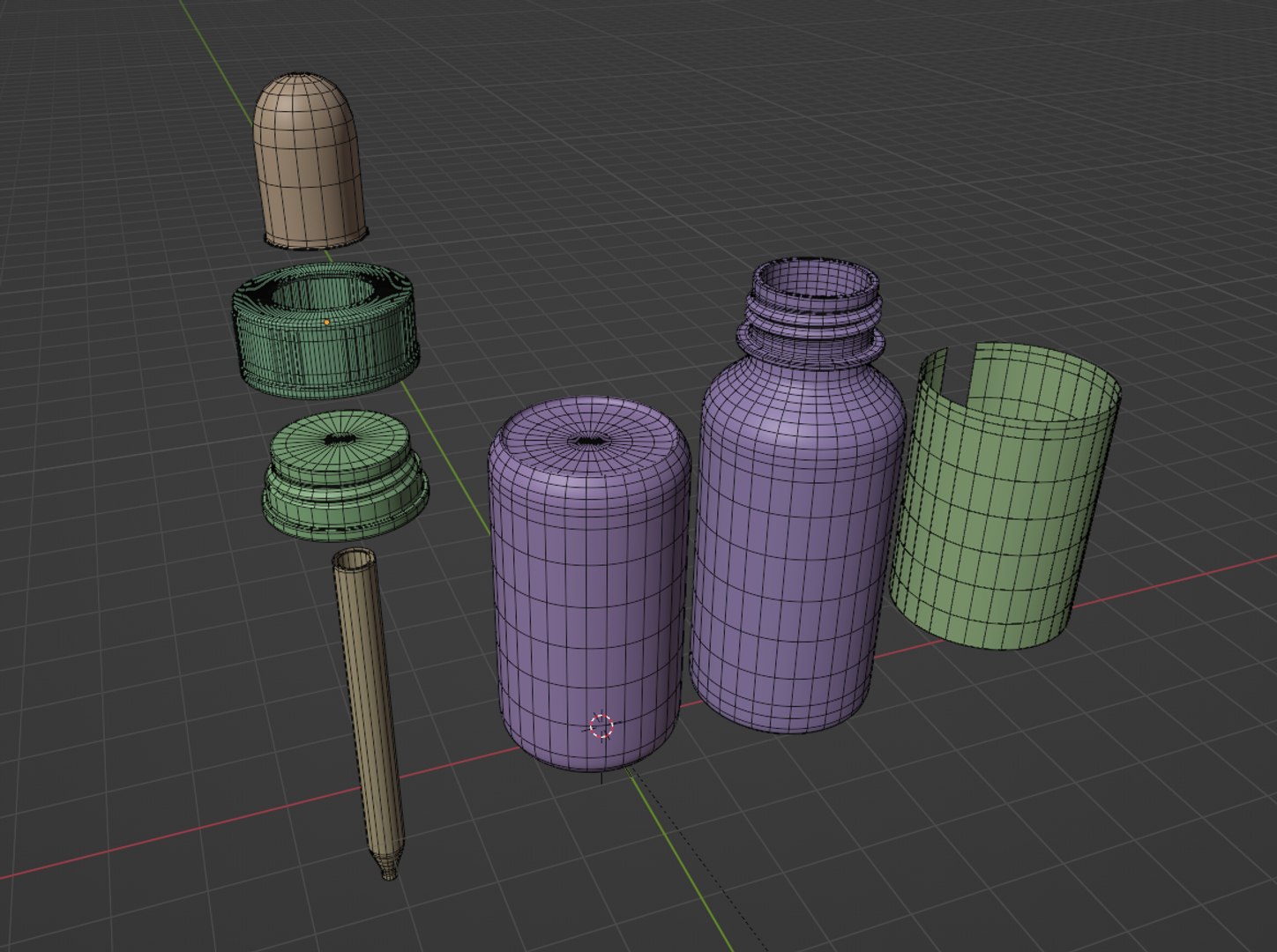 3D Dropper Bottle - TurboSquid 1957684