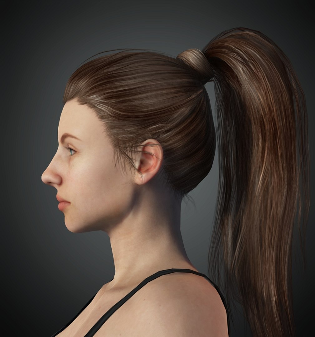 Female Character Base Model - TurboSquid 1640429