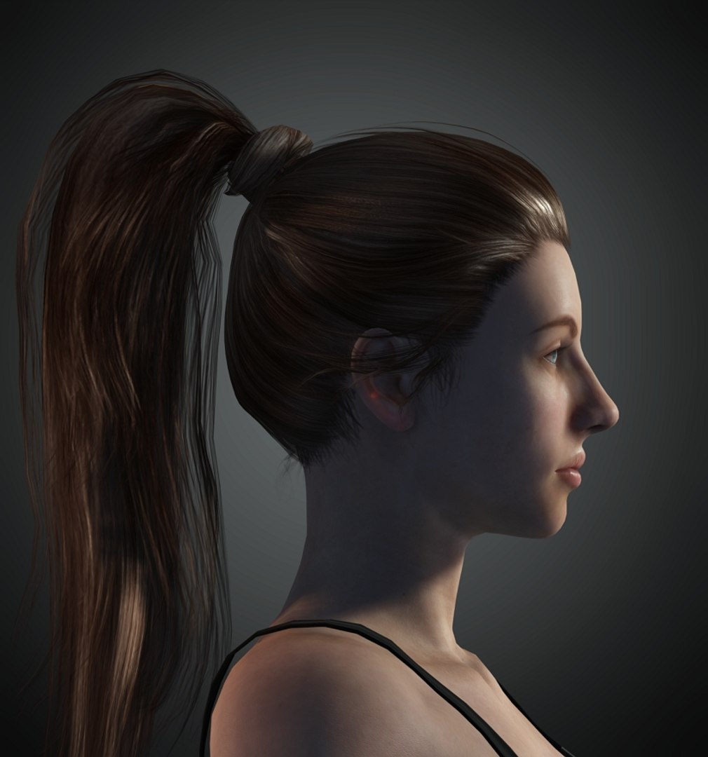Female Character Base Model - TurboSquid 1640429