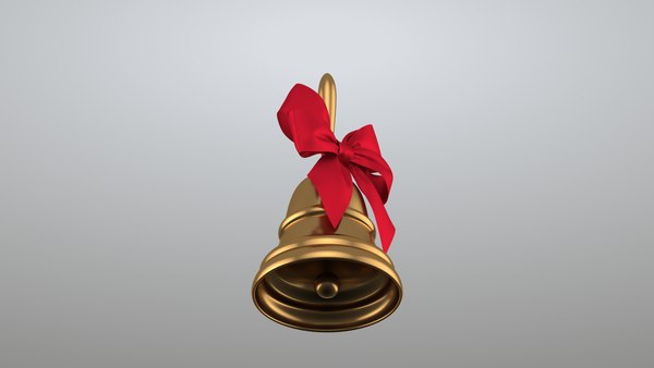 3D model christmas bell 01 - TurboSquid 1638583