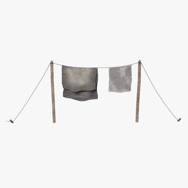 Clothes Line 3D Models for Download | TurboSquid