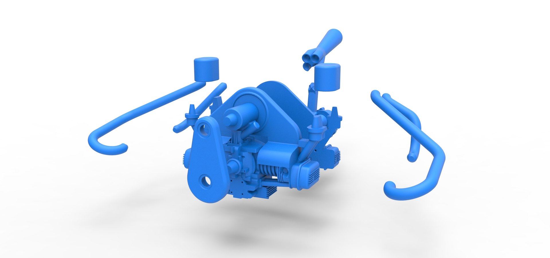 Diecast Engine For Sand Rail Buggy Scale 1 To 4 3D Model - TurboSquid ...