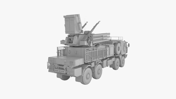 3D Pantsir missile system model - TurboSquid 2015477