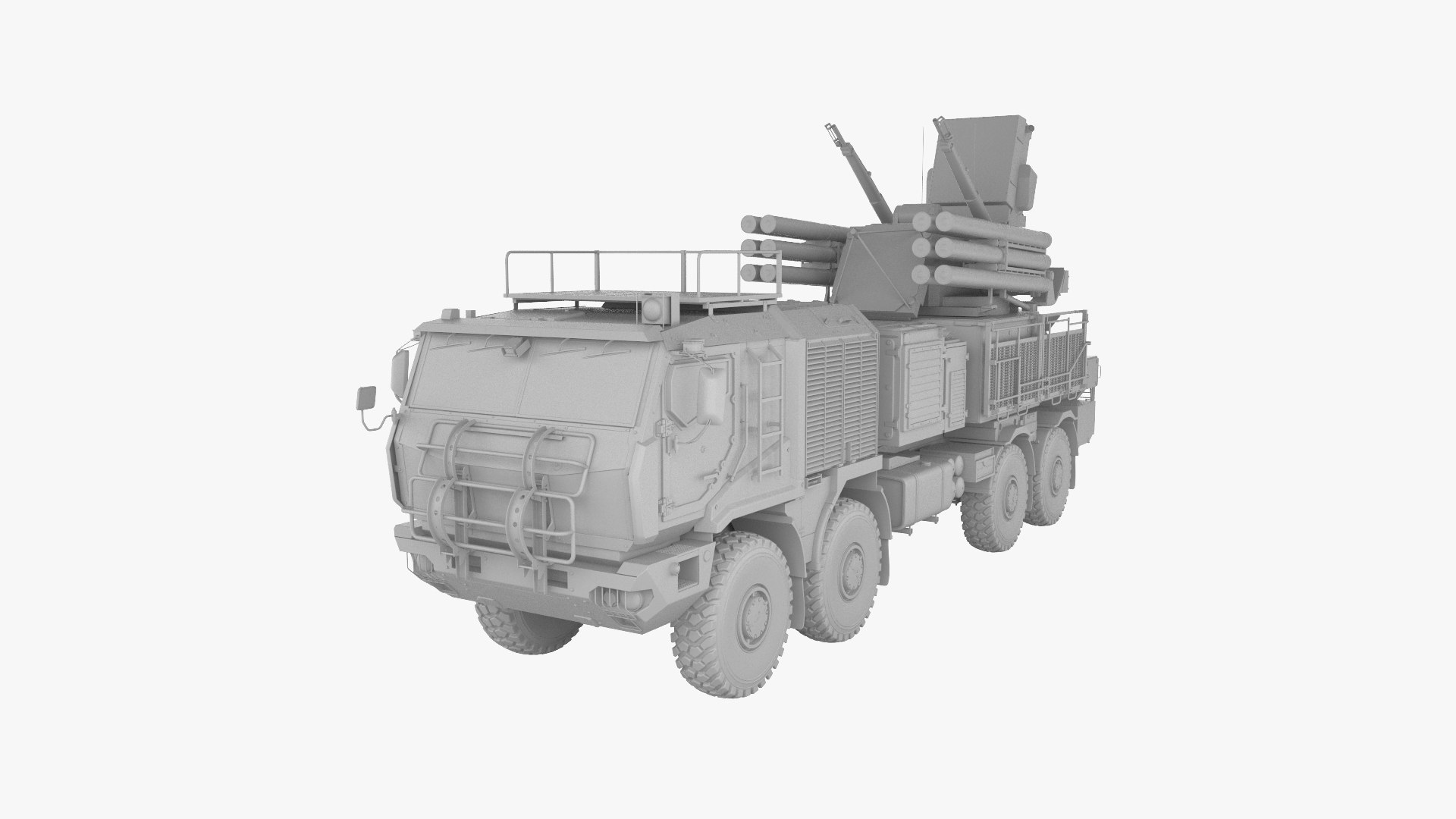 3D Pantsir missile system model - TurboSquid 2015477