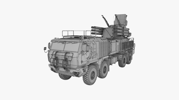 3D Pantsir missile system model - TurboSquid 2015477