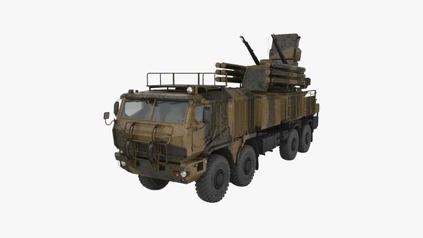 modelo 3d Pantsir missile system - TurboSquid 2015477