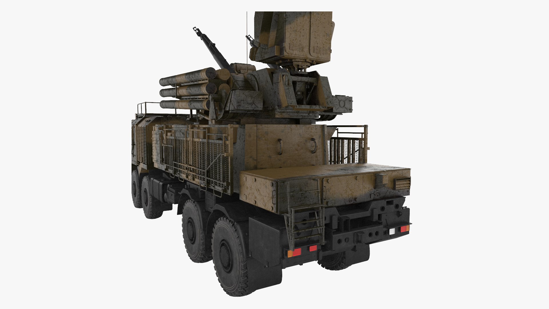 3D Pantsir missile system model - TurboSquid 2015477