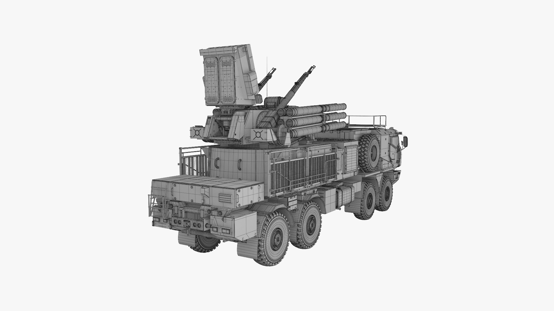 3D Pantsir missile system model - TurboSquid 2015477