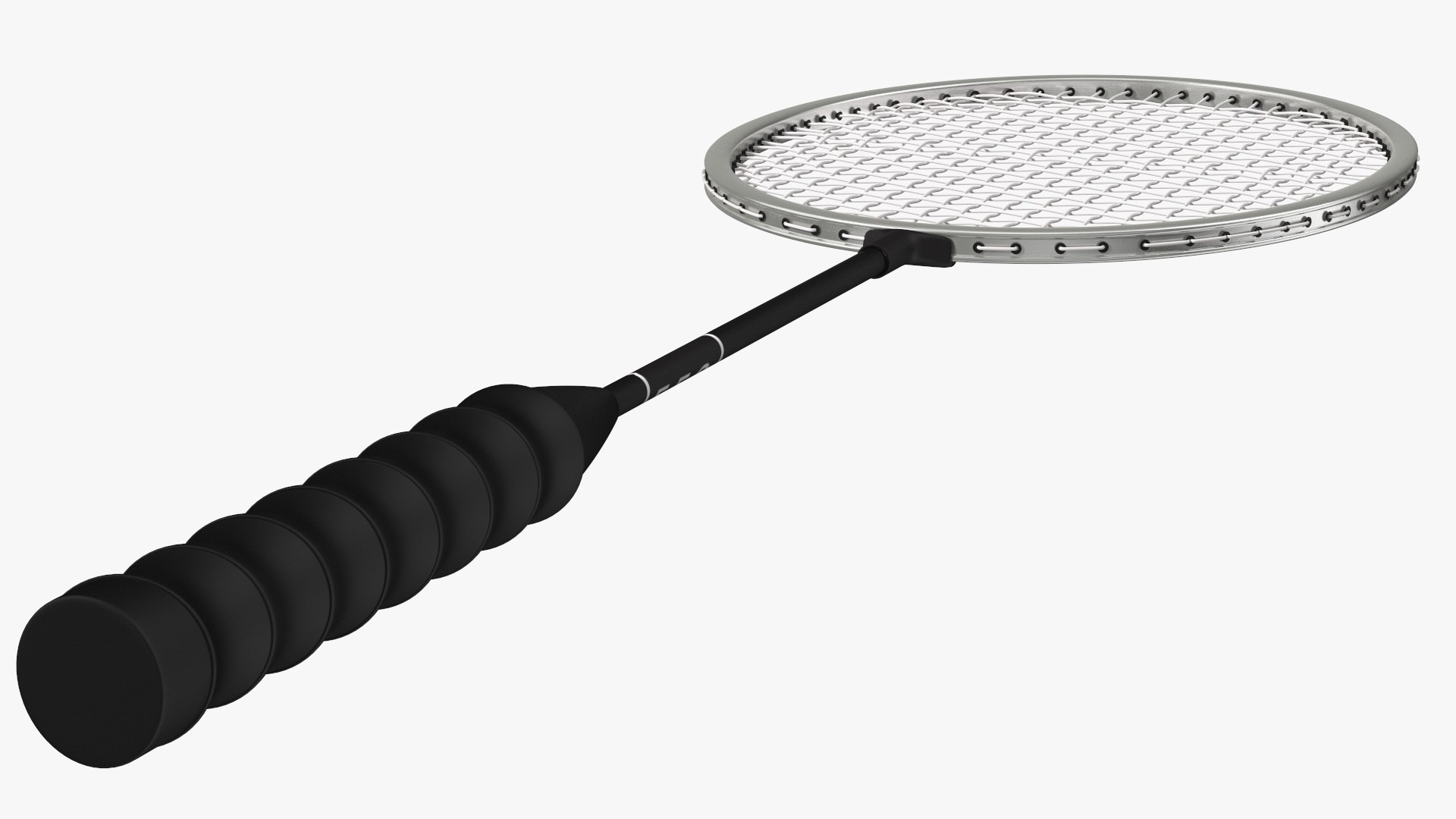 Metallic Badminton Racket 3D Model - TurboSquid 2146152