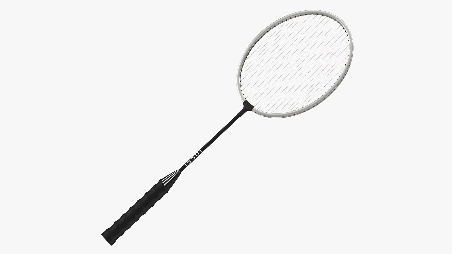 Metallic Badminton Racket 3D Model - TurboSquid 2146152
