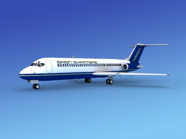 Mcdonnell Douglas Mcdonnell-Douglas-Dc-9 3D Models for Download ...