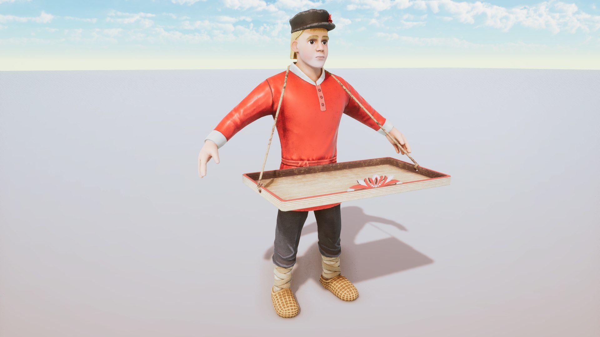 3D Stylized Character Street Dealer Rigged With Shape Keys Model ...
