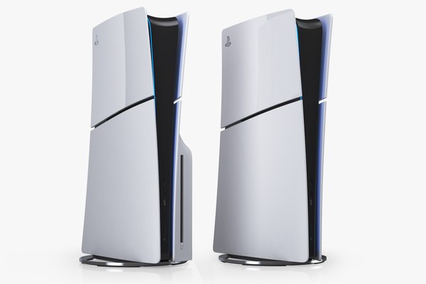 modelo 3d Sony Playstation 5 Colección Slim PS5 - TurboSquid 2158481