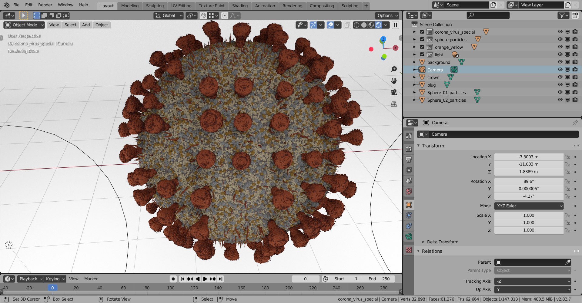 Virus Modeled Model - TurboSquid 1533551