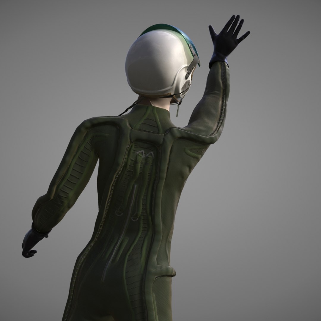 3d Model Mig Pilot
