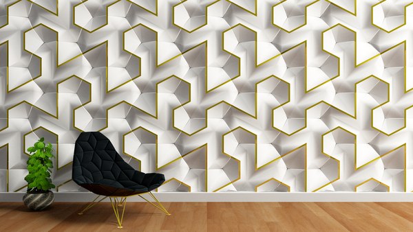 Modular wall 3D model - TurboSquid 1921925