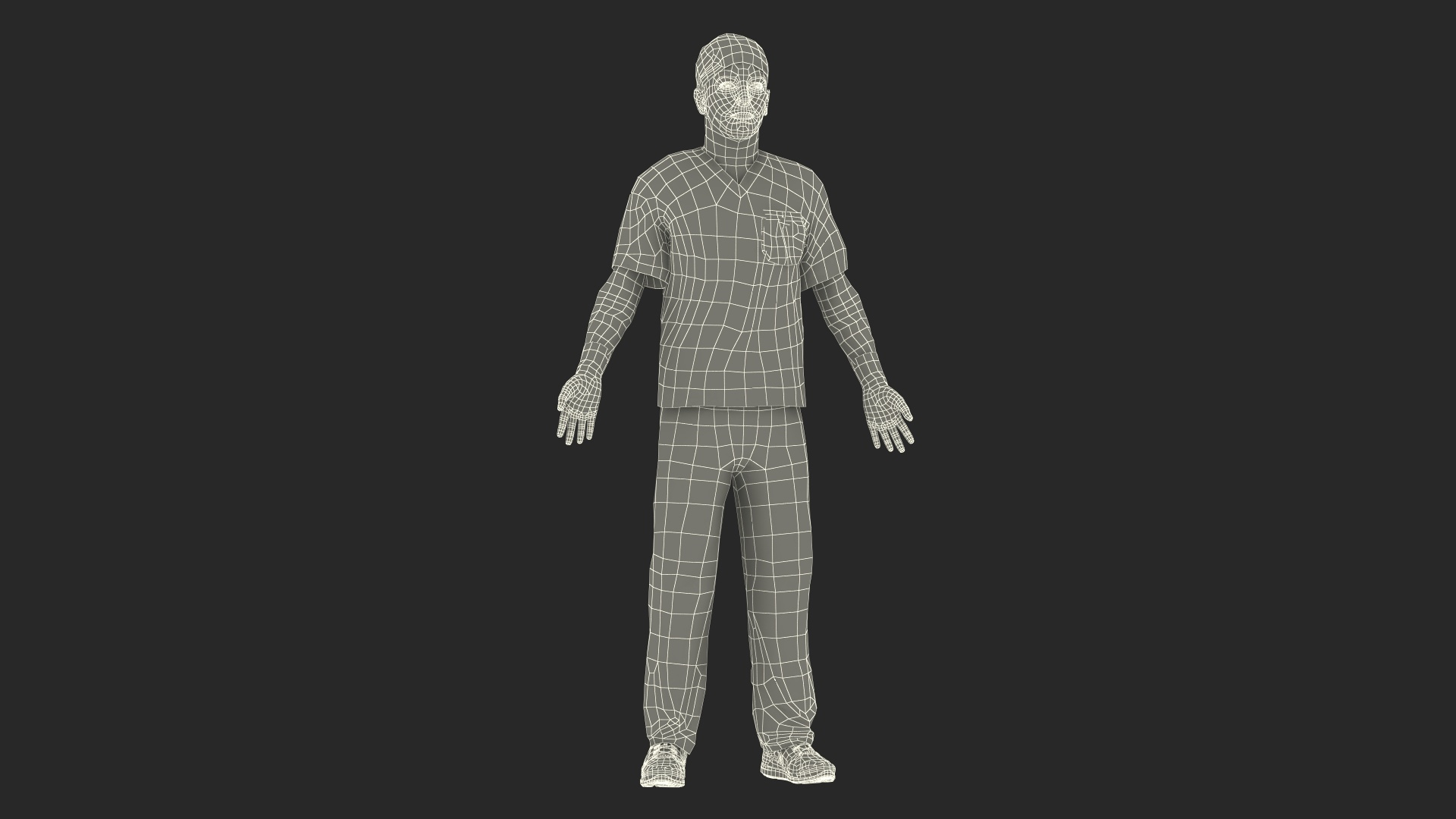 Male Surgeon Doctor Stained Blood Clothes Rigged 3D Model - TurboSquid ...