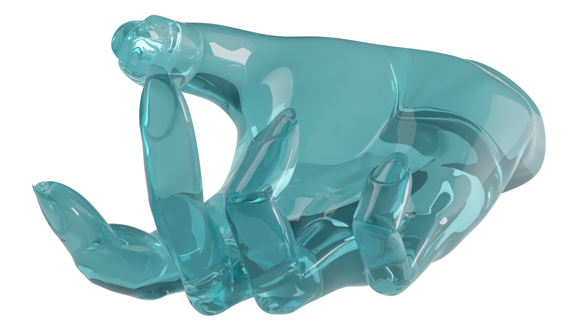 Hand Shaped Bowl 3D Model - TurboSquid 2225284