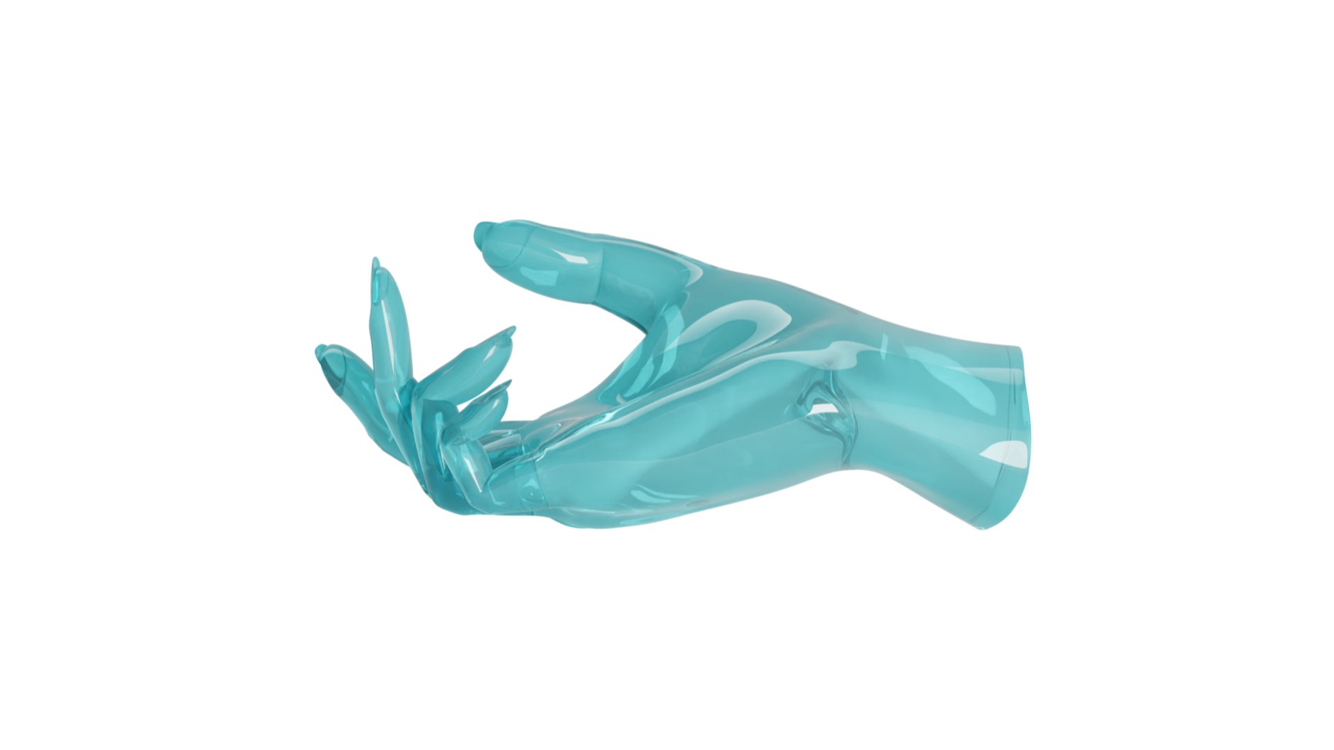 Hand Shaped Bowl 3D Model - TurboSquid 2225284