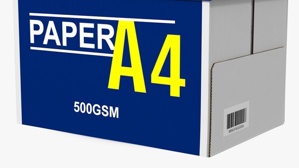 A4 Multipurpose Paper Box 80 Gsm 3D model - TurboSquid 1783933