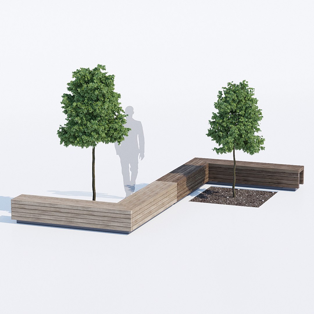 Benches Solid Peano 3D Model - TurboSquid 1425103
